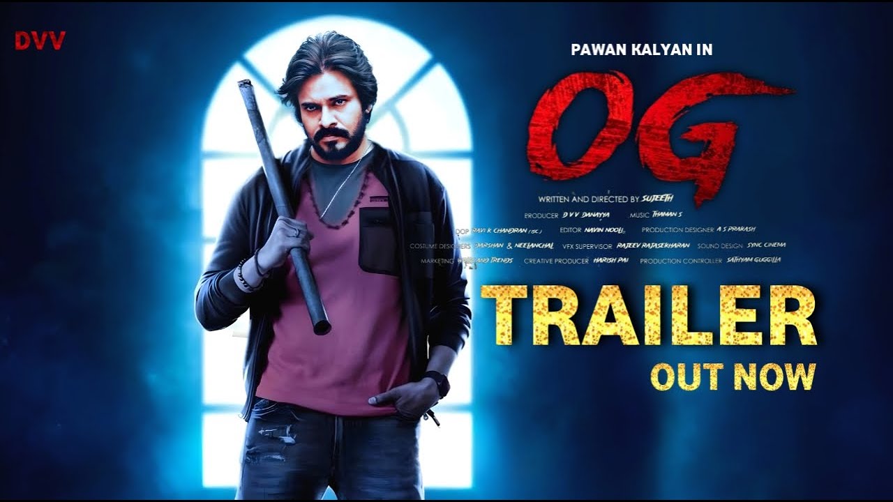 OG Official Trailer | Pawan Kalyan , Priyanka Mohan , Thaman ,Sujith ...