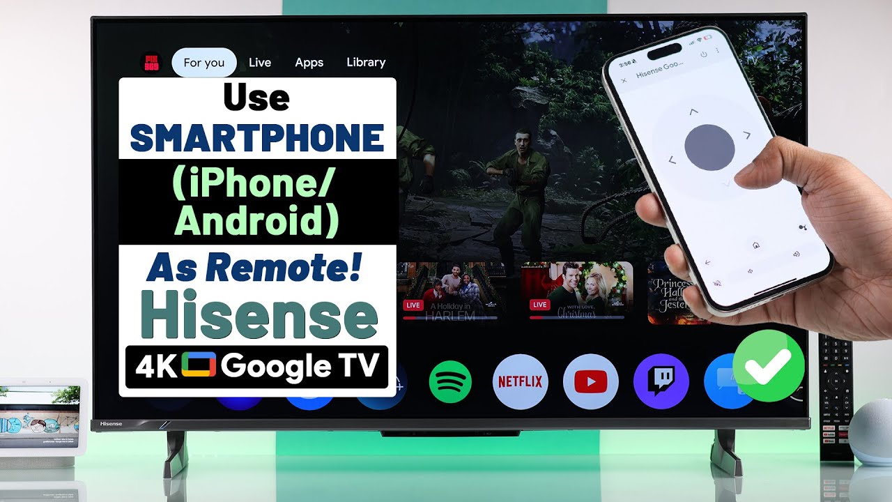 Use your phone as the remote for Hisense Google TV! [iOS & Android ...