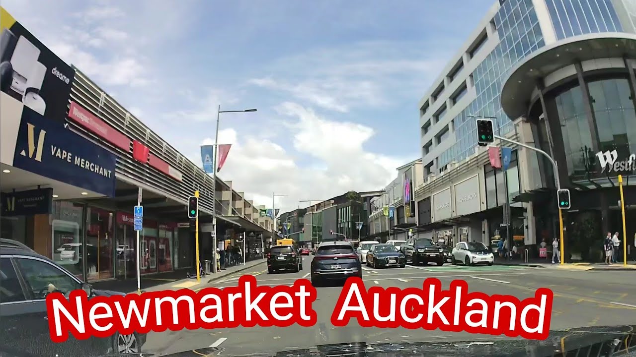 Drive Through Newmarket in Auckland – Insane Picture Perfect Drive ...