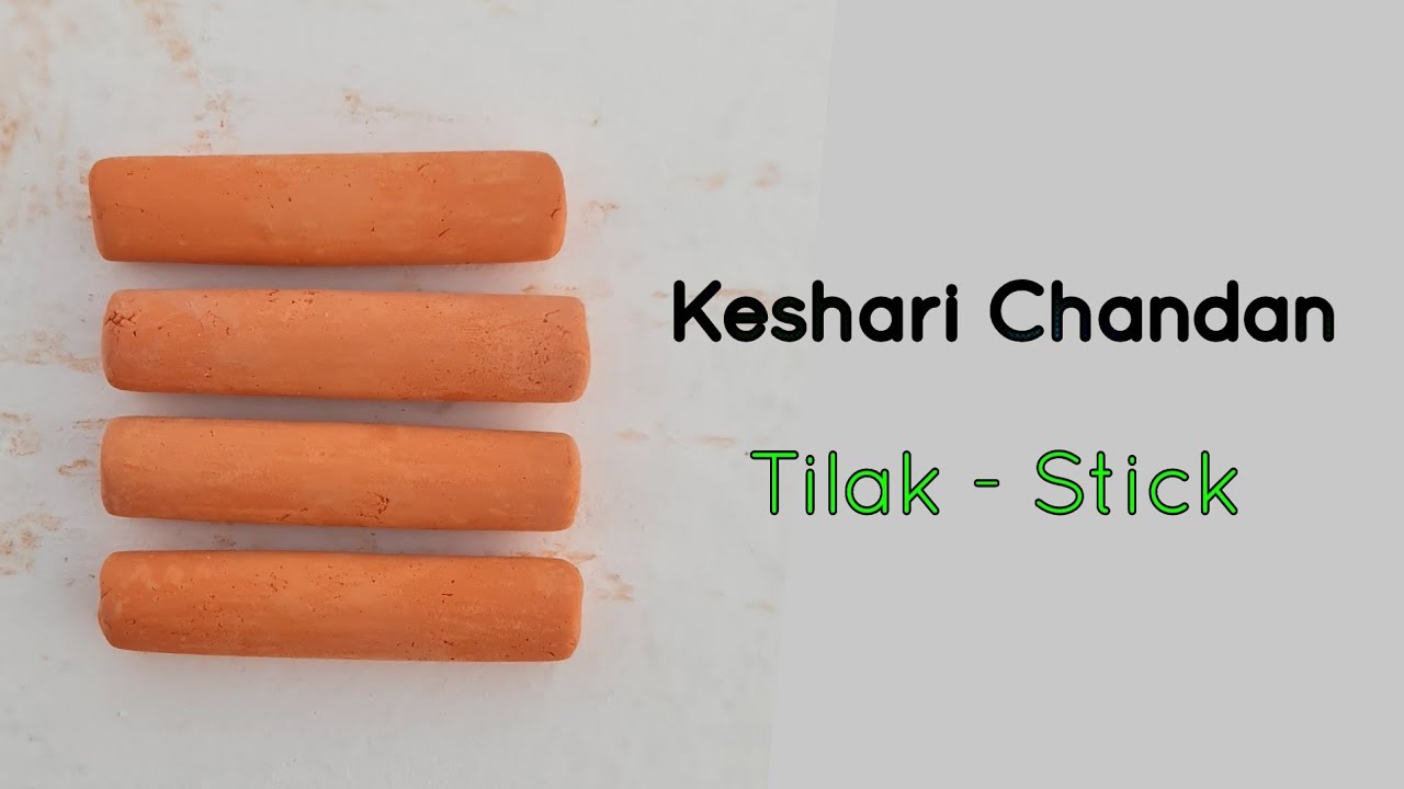 Keshari Chandan Tilak Stick Scented For Pooja Samagri Items [ Minimum ...