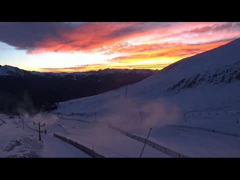 Ski Andorra Today's Snow Report Chickens Skiing ️⛷️🐔 - YouTube