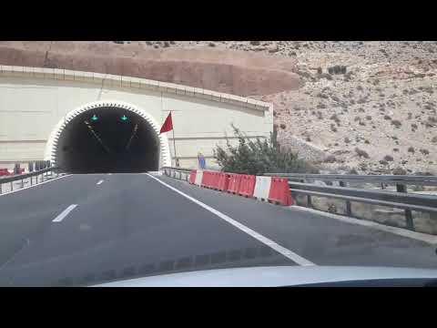 long tunnel highway Morocco - YouTube