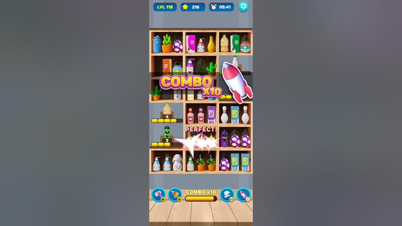 Stuff Sort - Sorting Master Level 118 Gameplay Walkthrough Android IOS - YouTube