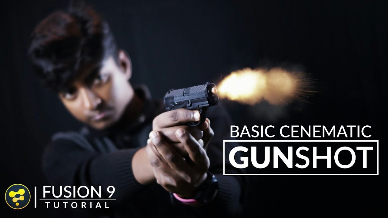 Cinematic Gunshot Effect in Fusion | BlackMagic Fusion Tutorial - YouTube
