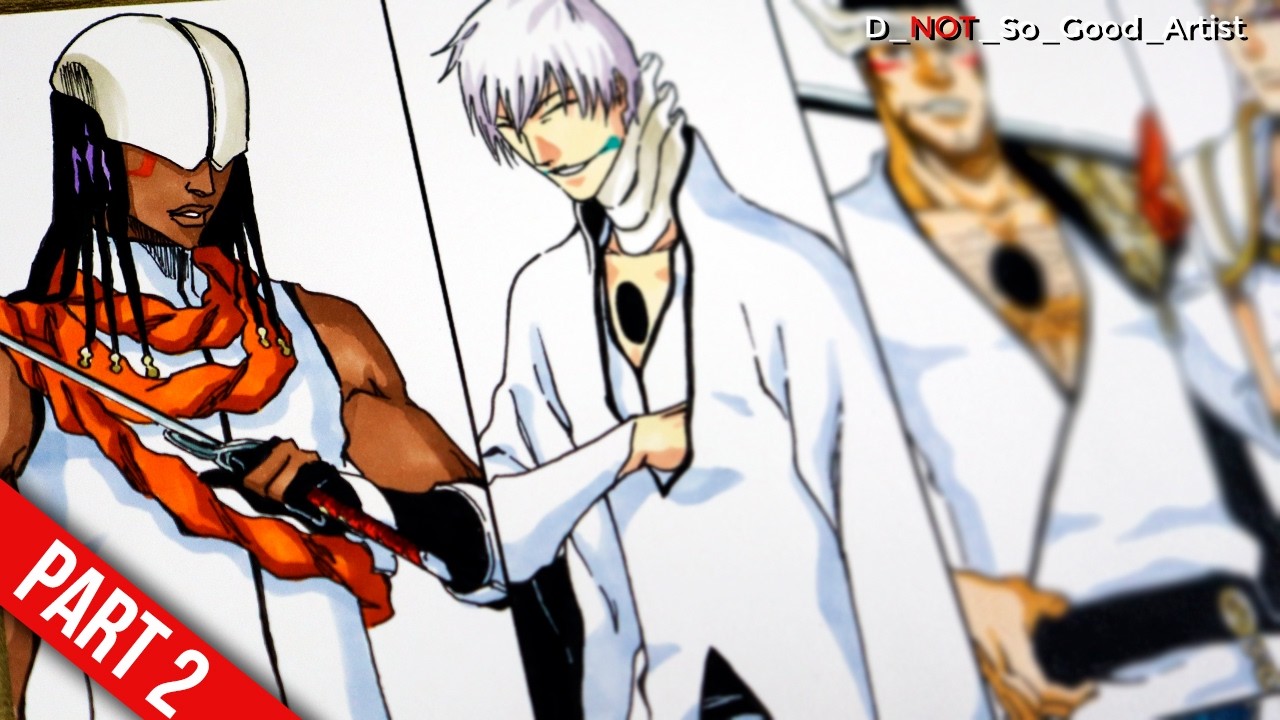 Drawing and Ranking Every Major Bleach Characters as Arrancars ...
