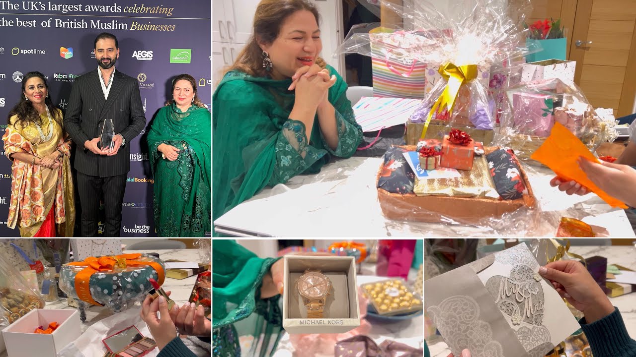 Beeti ney keay gift unboxing || Award of the year Kis ko milla|| 👏 ...