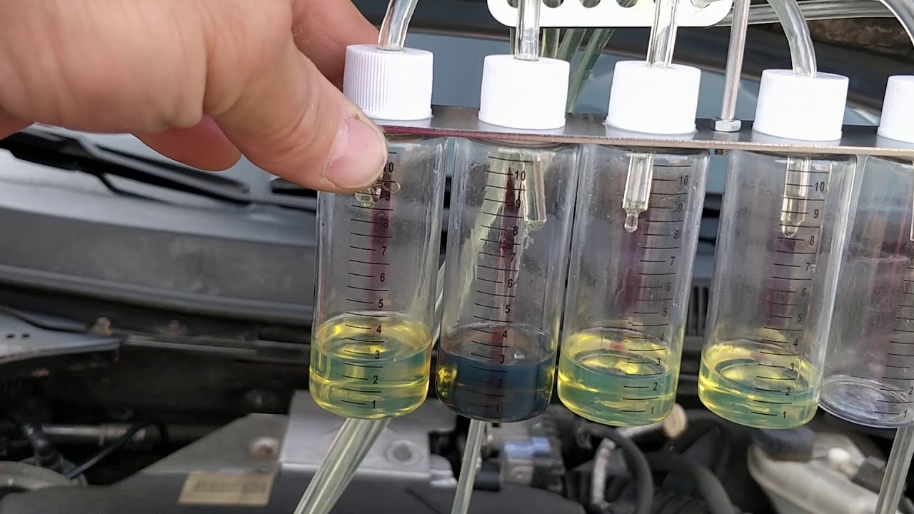 Ford Mondeo ,de scoate motorina mai închisă la culoare un injector ...