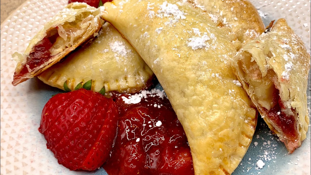 Strawberry & Brie Empanadas! - YouTube