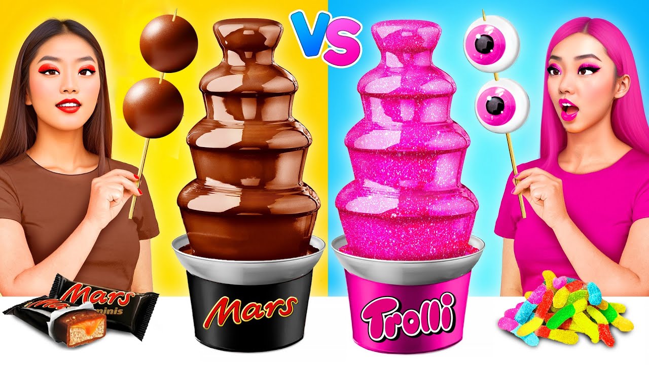 Desafío De Fuente De Chocolate | Desafío Loco por ToonDO Challenge ...