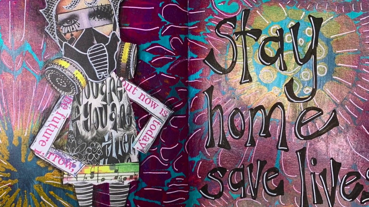 Why I art journal: Documenting significant events - YouTube