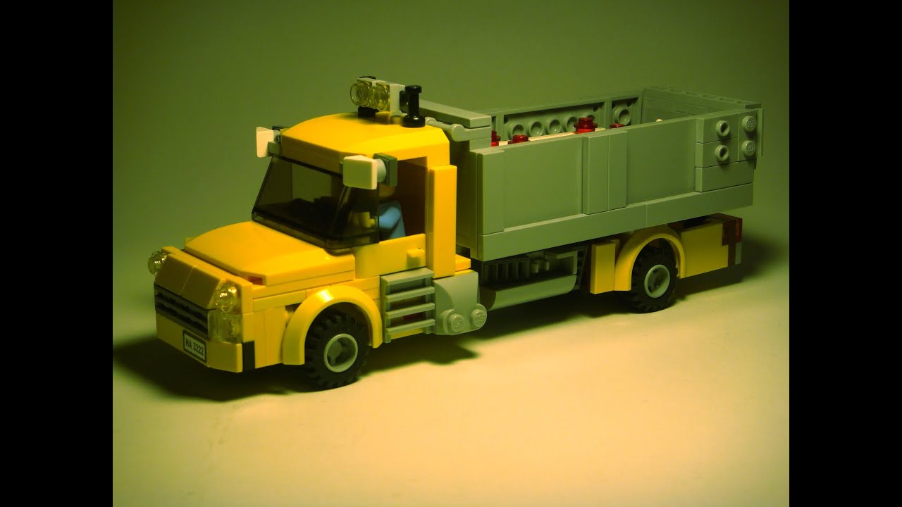 Lego custom tipper truck ( MOC ) - YouTube