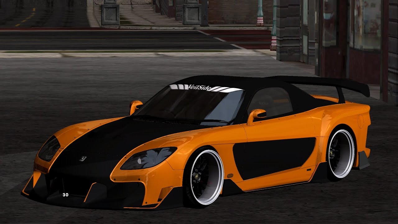 MOD MAZDA RX7 VEILSIDE - GTA SA ANDROID - YouTube