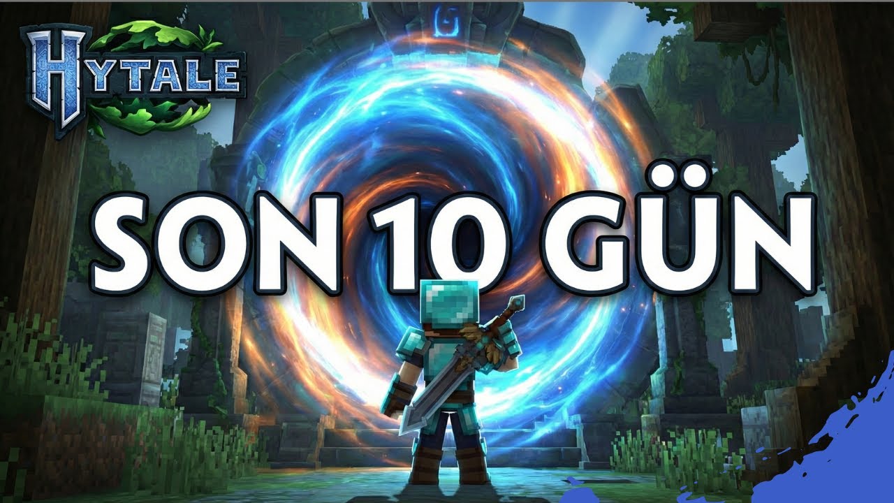 HYTALE İÇİN SON 10 GÜN ! HER PLATFORMA GELİYOR... - YouTube