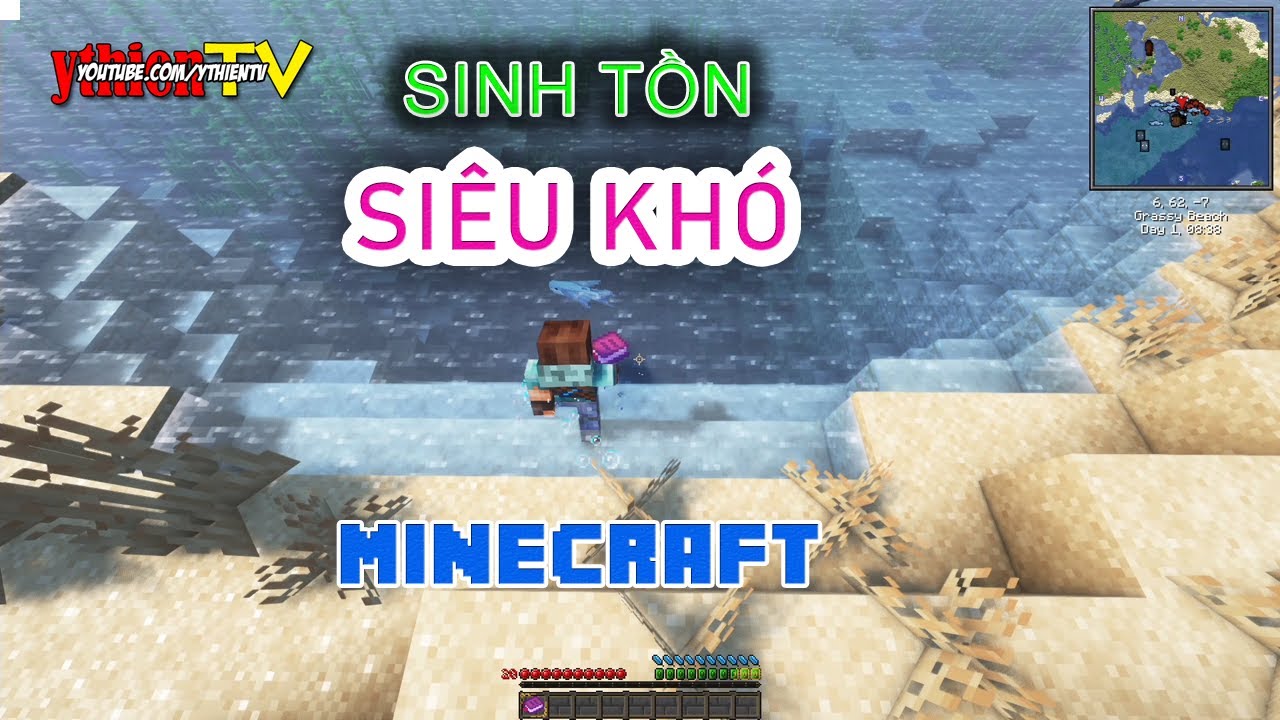 Minecraft Sinh Tồn Siêu Khó Nightmare HARDCORE - YouTube