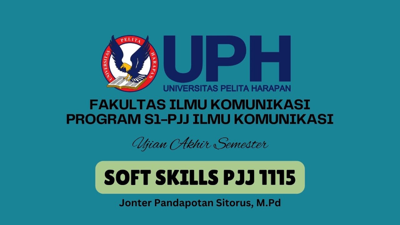 UAS SOFT SKILL PJJ 1115 KELOMPOK 1 - YouTube
