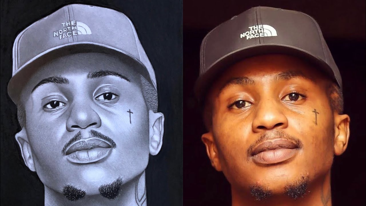 New pencil drawing of EMTEE🎨 🏼ll Watch till the end and be amazed - YouTube