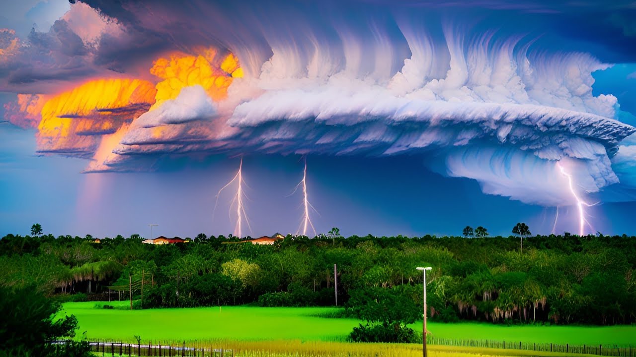 Conway, Florida Severe Thunderstorm 5-21-23 - YouTube