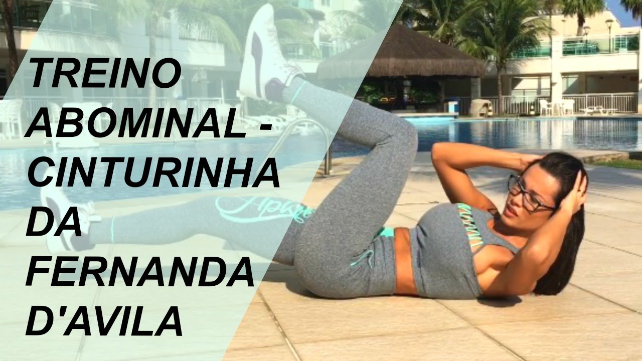 Fernanda D'avila - Treino Cinturinha da Fê - YouTube