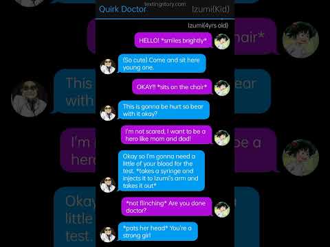 Fem Zenitsu Deku Texting Story | Part 1 | Thunderstrucked?| KiveTS | Demon Slayer x MHA TextingStory