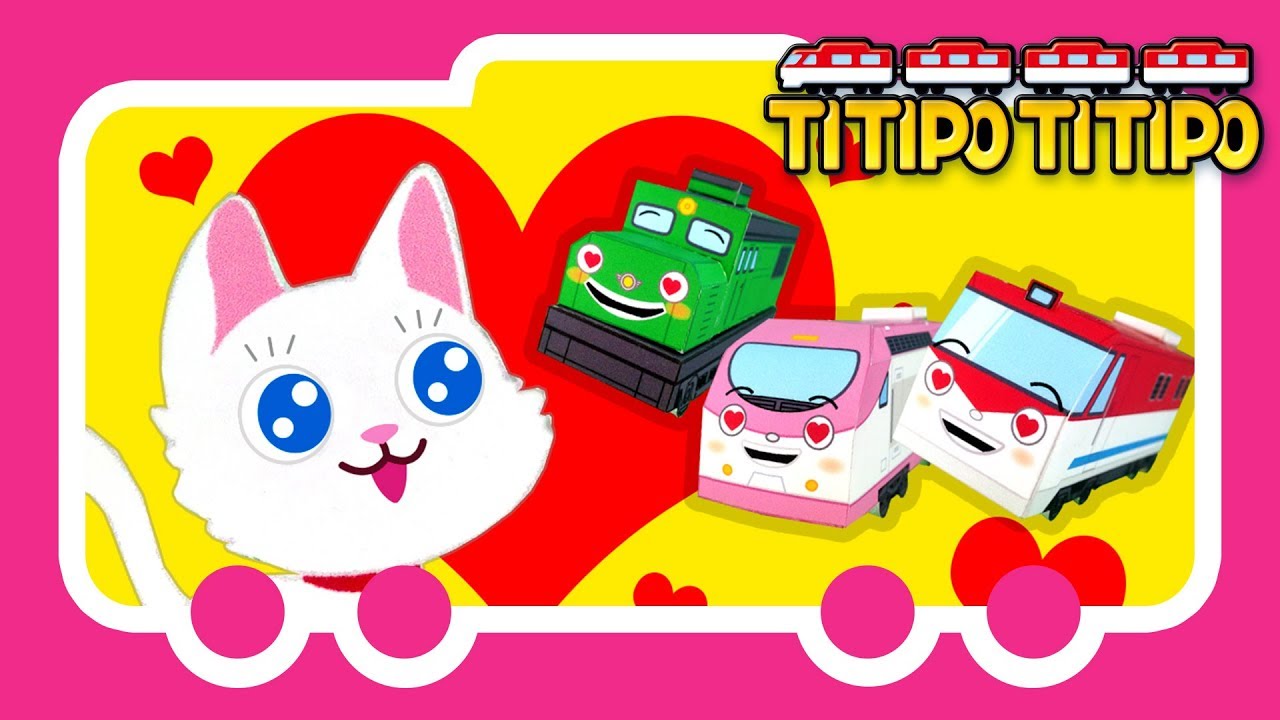 I Love Little Pussy l Tayo's Sing Along Show 2 l Tayo Paper Toys - YouTube
