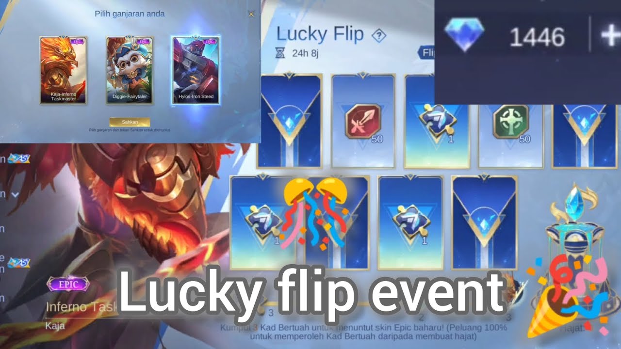 LUCKY FLIP EVENT | EPIC SKIN | MLBB - YouTube