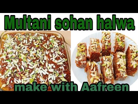Multani Sohan halwa/ habshi halwa original recipe.... Pakistan's recipe ...