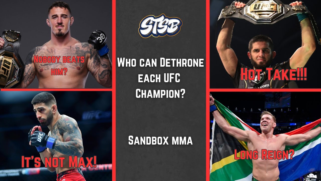 UFC Champions - Who can beat each champ? Tom Aspinall never losing ...