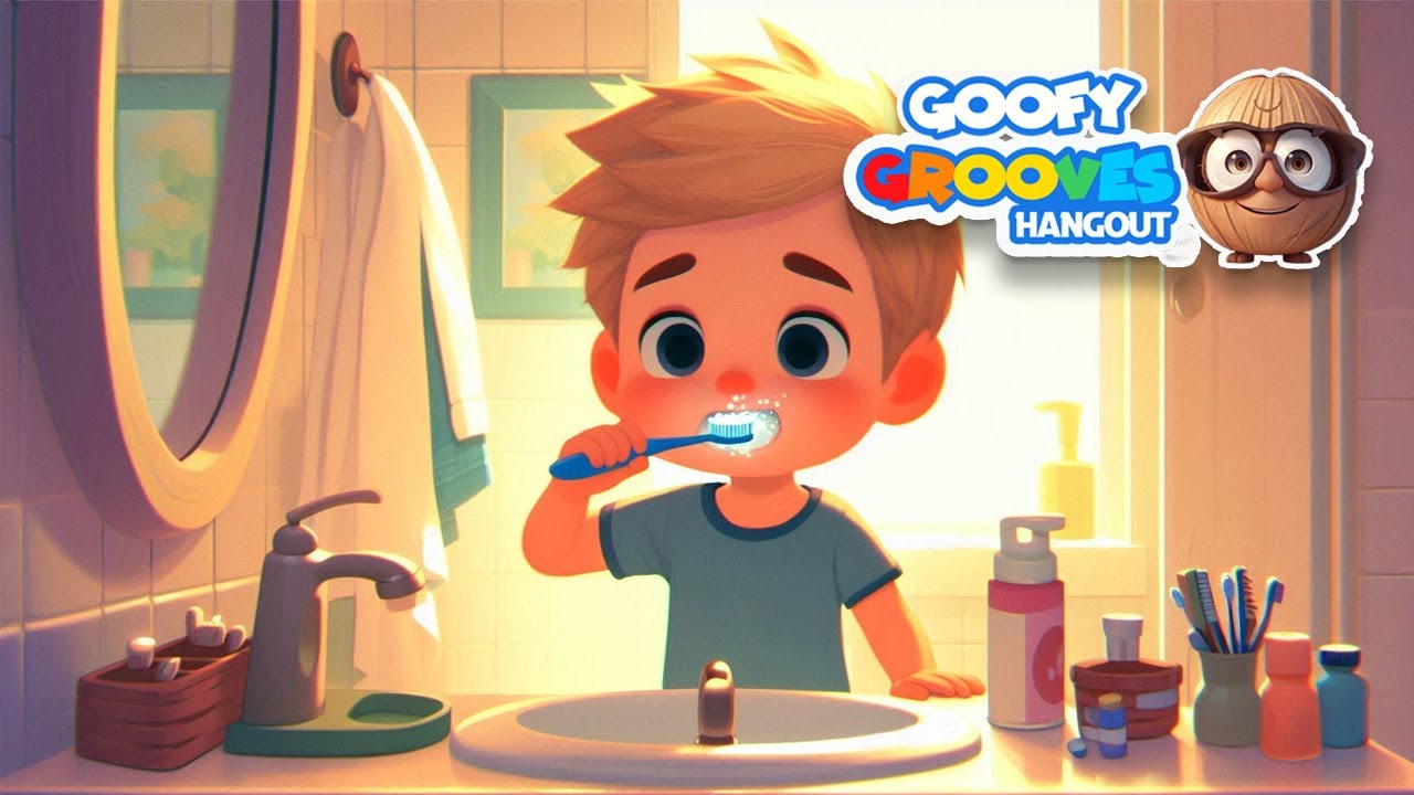"🦷 Brush Your Teeth Boogie! 🎵 Fun Toothbrushing Song for Kids | Goofy ...