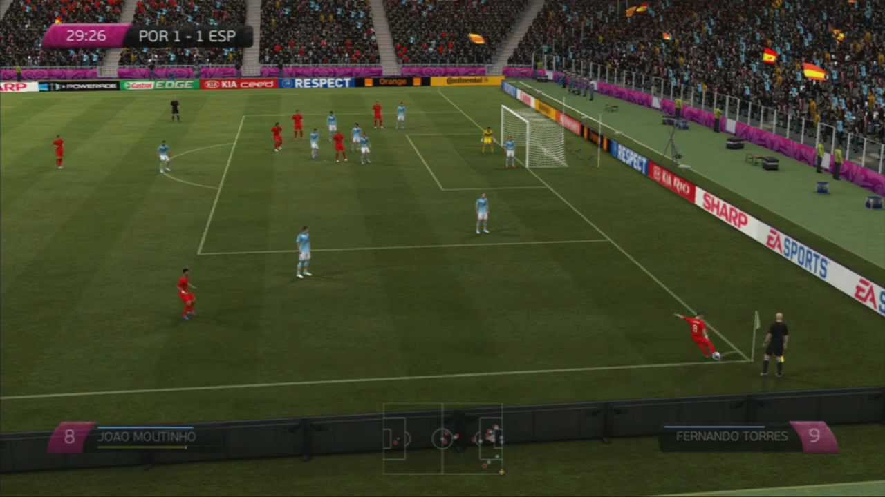 FIFA 12 • Euro 2012 | Portugal - Spain [1/2 Final - #1] - YouTube