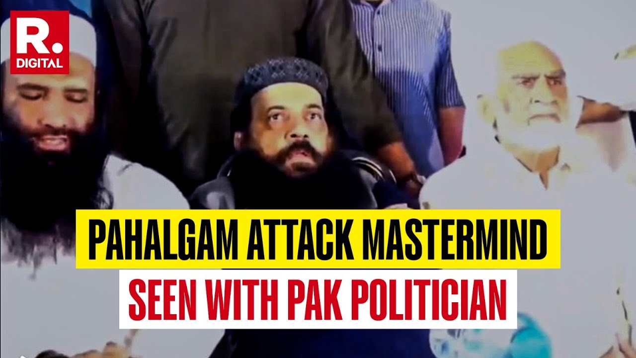 Pakistan Exposed: Pahalgam Terror Attack Mastermind Seen With ...