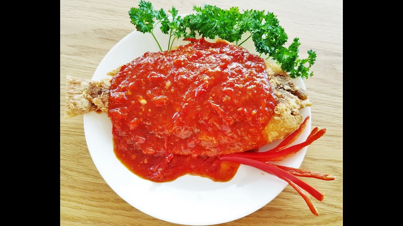 ปลาทับทิมสามรส Pla Tap Tim Sam Rot - YouTube