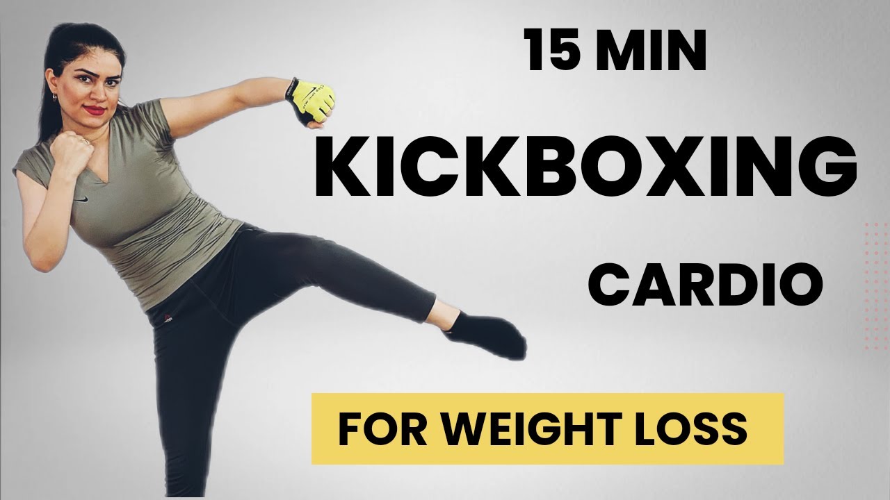 CARDIO KICKBOXING WORKOUT:15 MIN FAT BURN CARDIO KICKBOXING WORKOUT ...