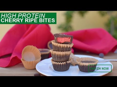 HIGH PROTEIN CHERRY RIPE BITE - YouTube
