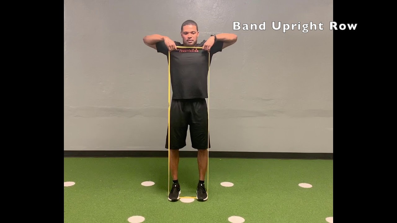 Band Upright Row - YouTube