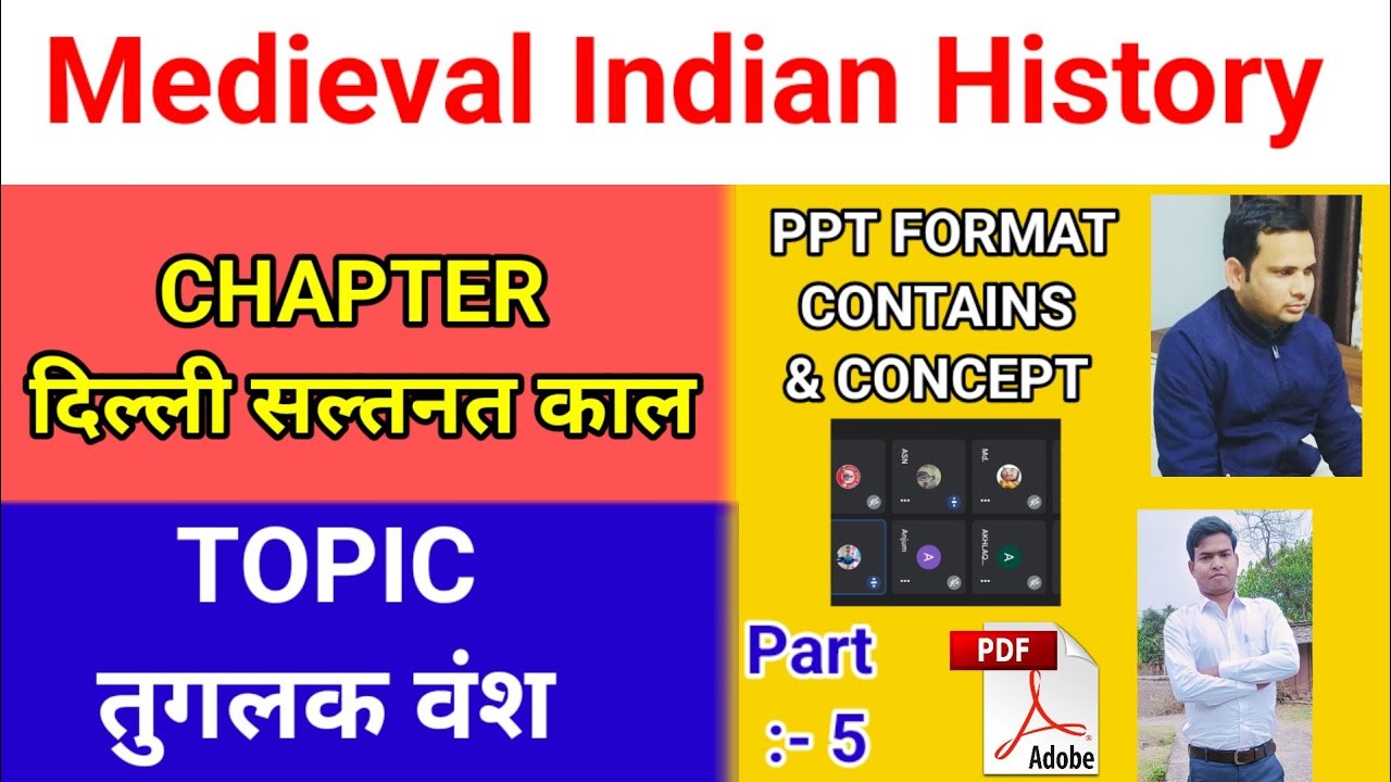 Tughlaq Dynasty 1320_1414|Medieval India The Delhi Sultanate|Delhi ...