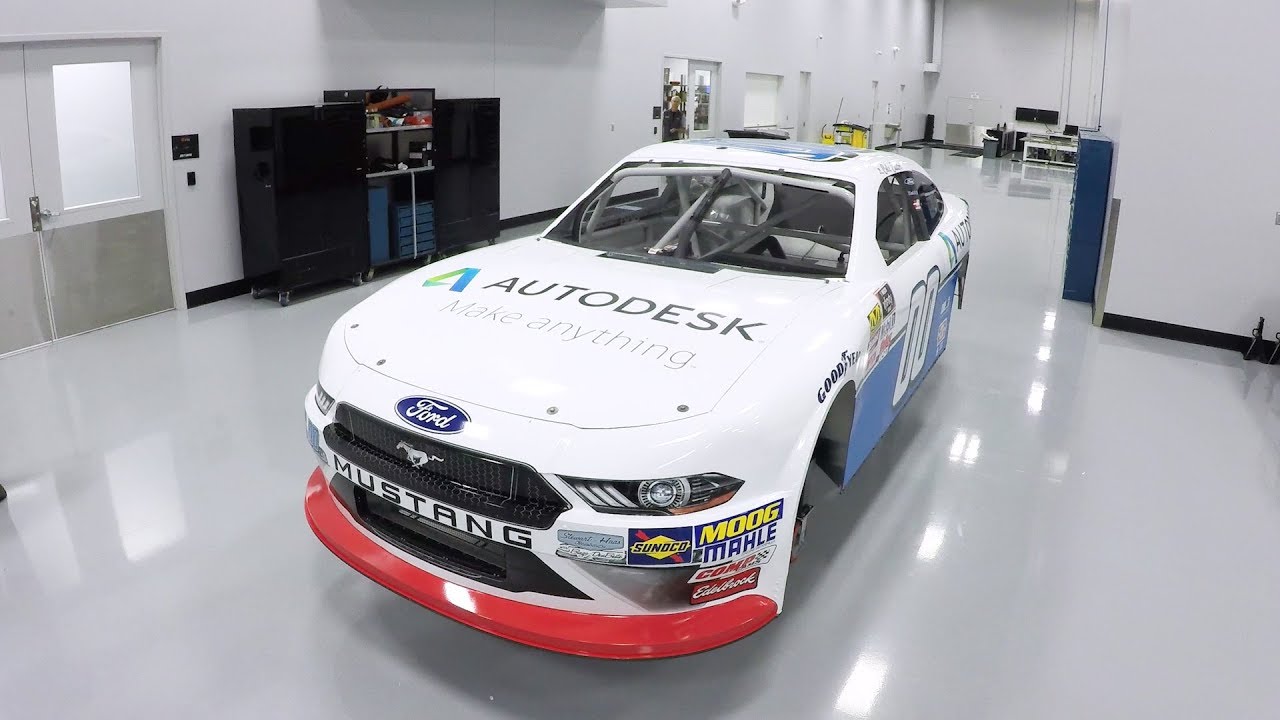 Stewart HAAS Racing leverages Autodesk PowerInspect Software - YouTube