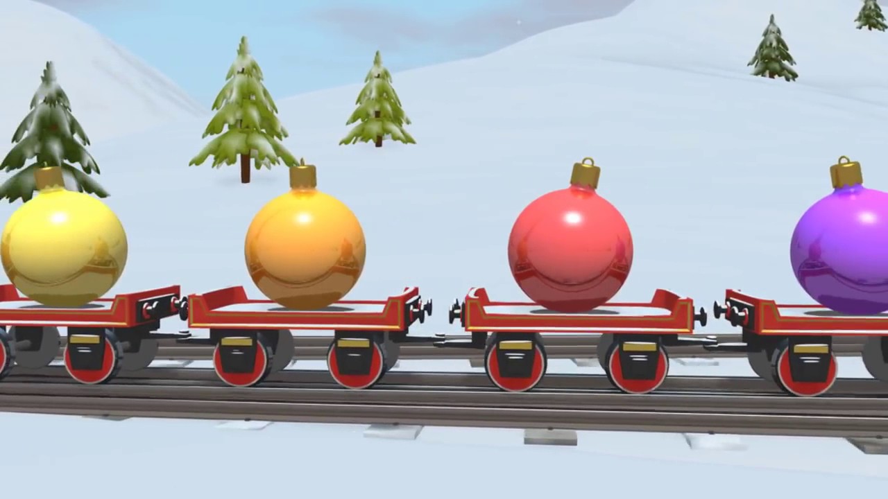 Learn Colors and Decorate the Tree with Shawn the Train - YouTube