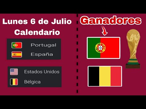 Partidos para Lunes 6 Julio Mundial 2026, partidos de hoy, calendario, horarios y fecha
