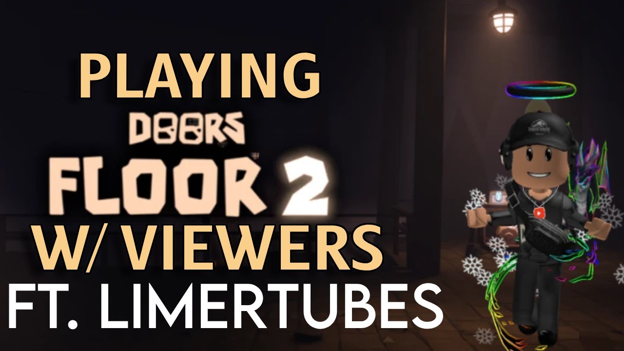 Playing Roblox Doors With Viewers! ft. @Limertubes #9 (Goal 900 Subs) - YouTube