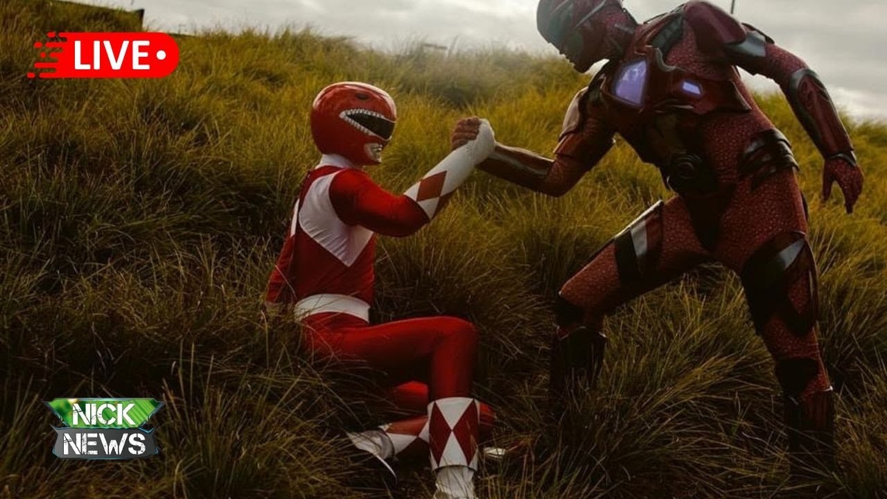 POWER RANGERS - Nick News En VIVO - YouTube