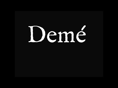 Demé - Thoughts - YouTube