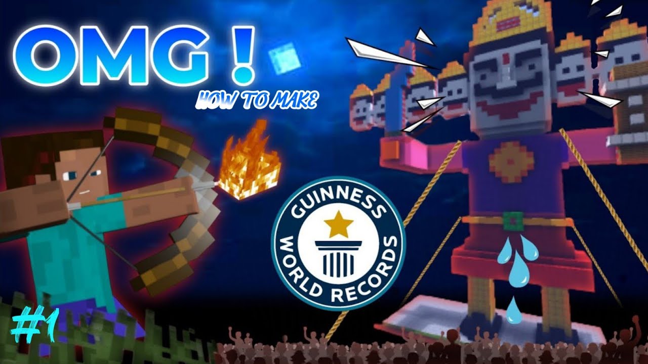 HOW TO MAKE RAVAN IN MINECRAFT | MINECRAFT MAI RAVAN KASE BANAYE #1 ...