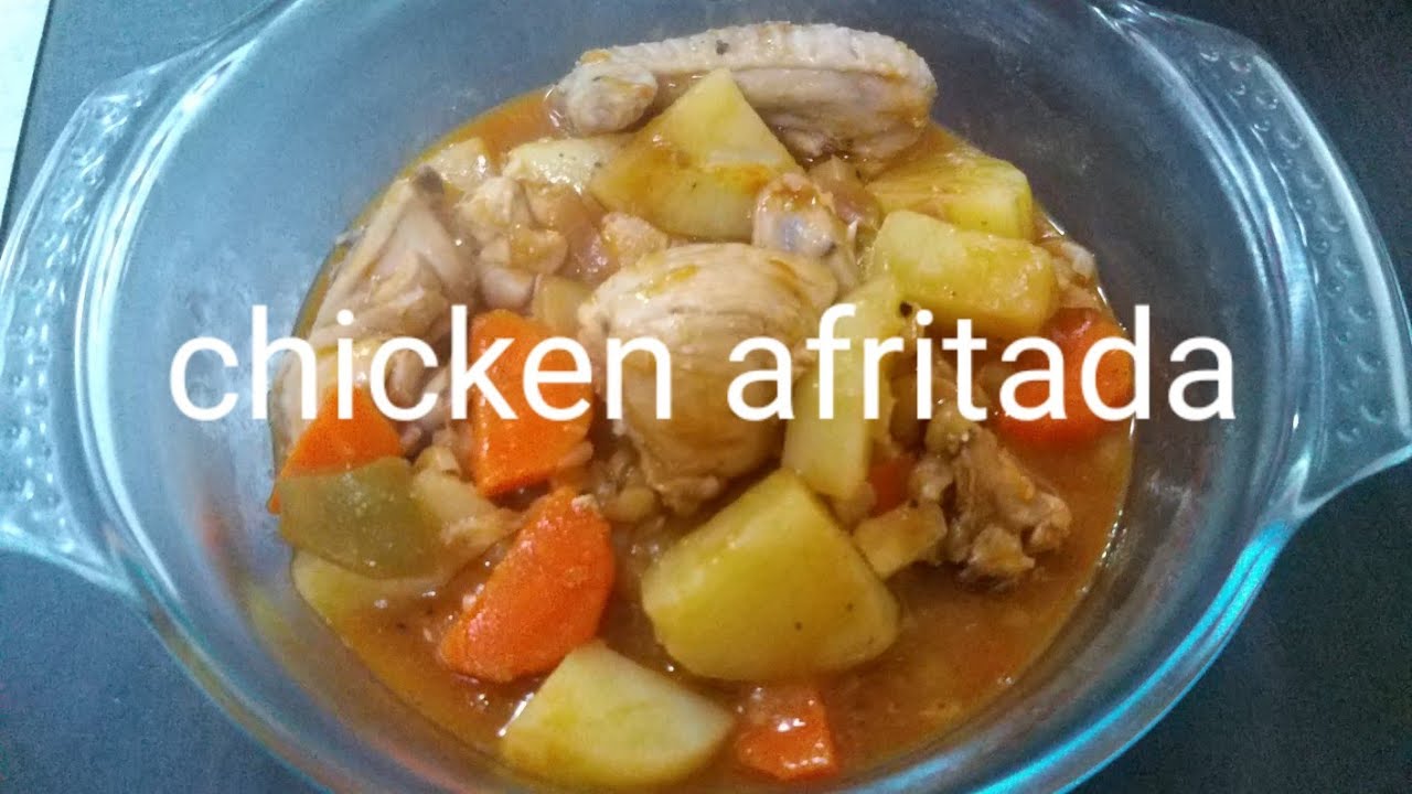 How to cook Chicken Afritada - YouTube