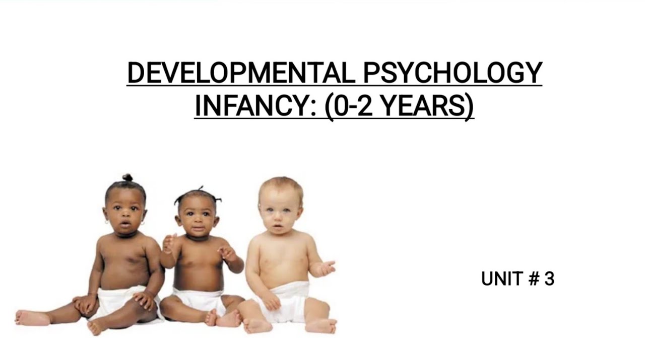 Infancy (0 - 2) | Development psychology | Explained by Tutor Hanif ...