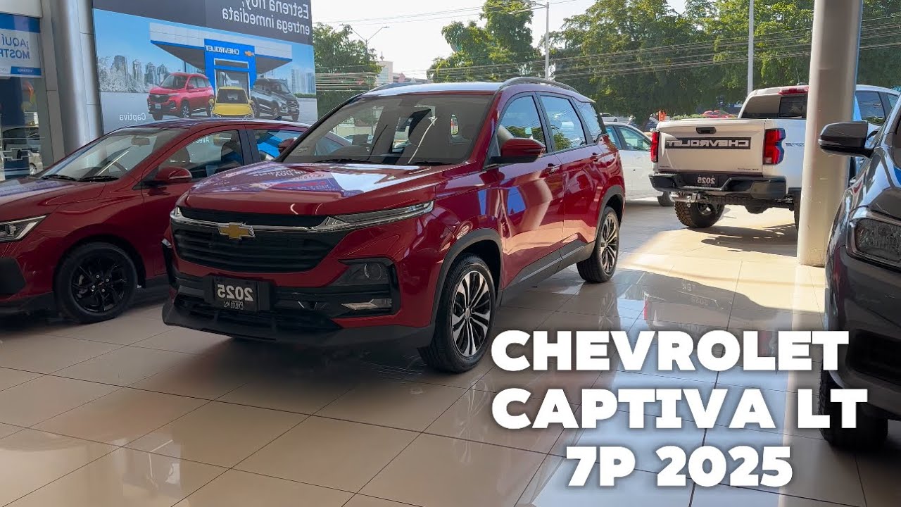 Chevrolet Captiva Lt 7p 2025 - YouTube