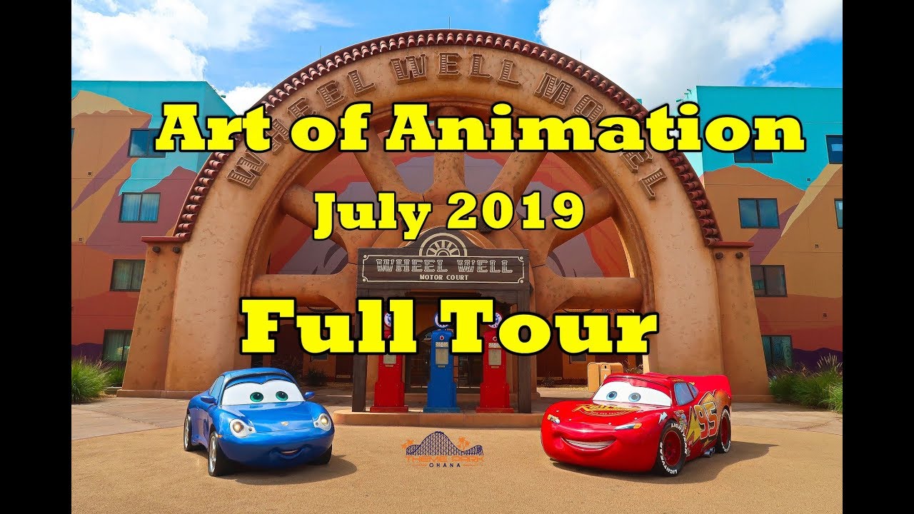 Disney's Art of Animation - FULL TOUR - Construction Update - YouTube