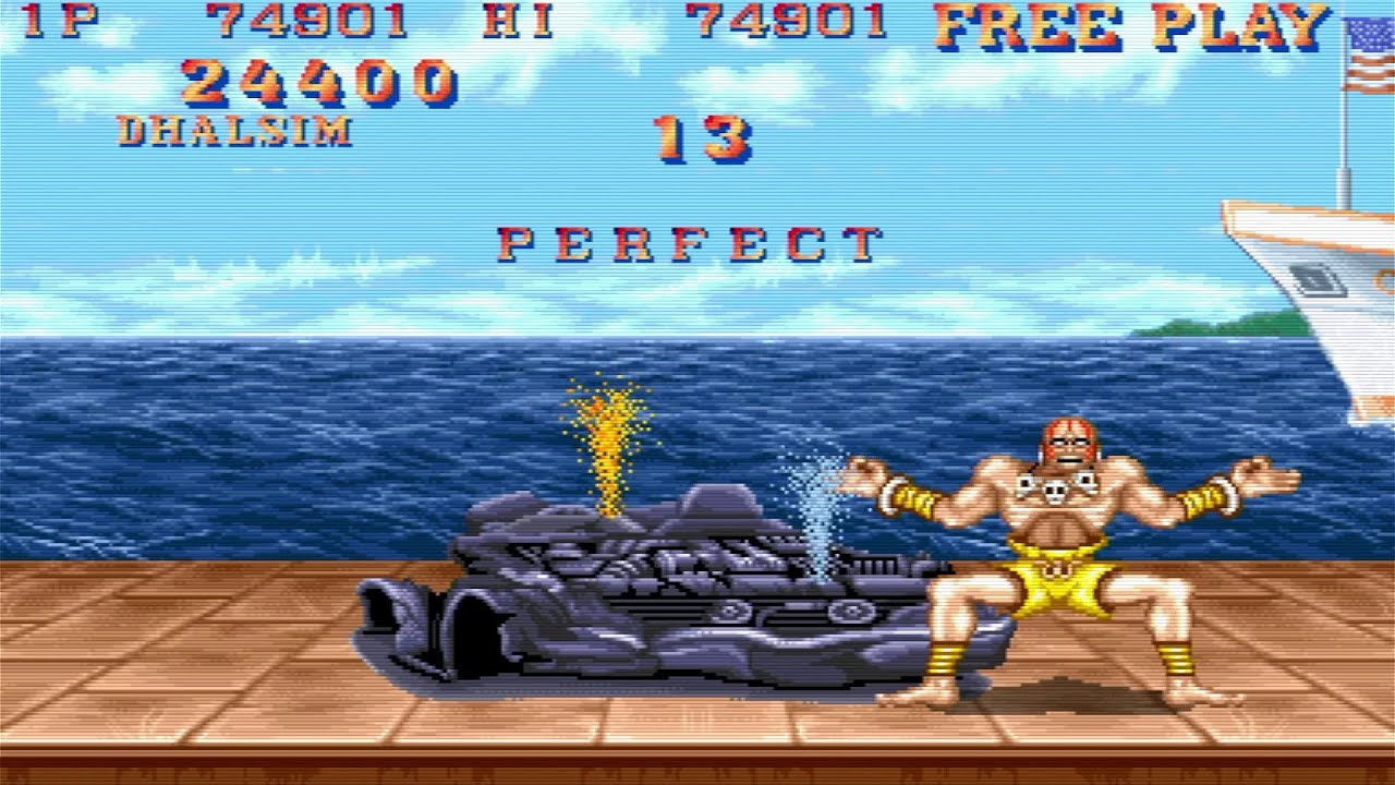 Dhalsim Bonus Stages - Street Fighter 2 The World Warrior 1991 - YouTube