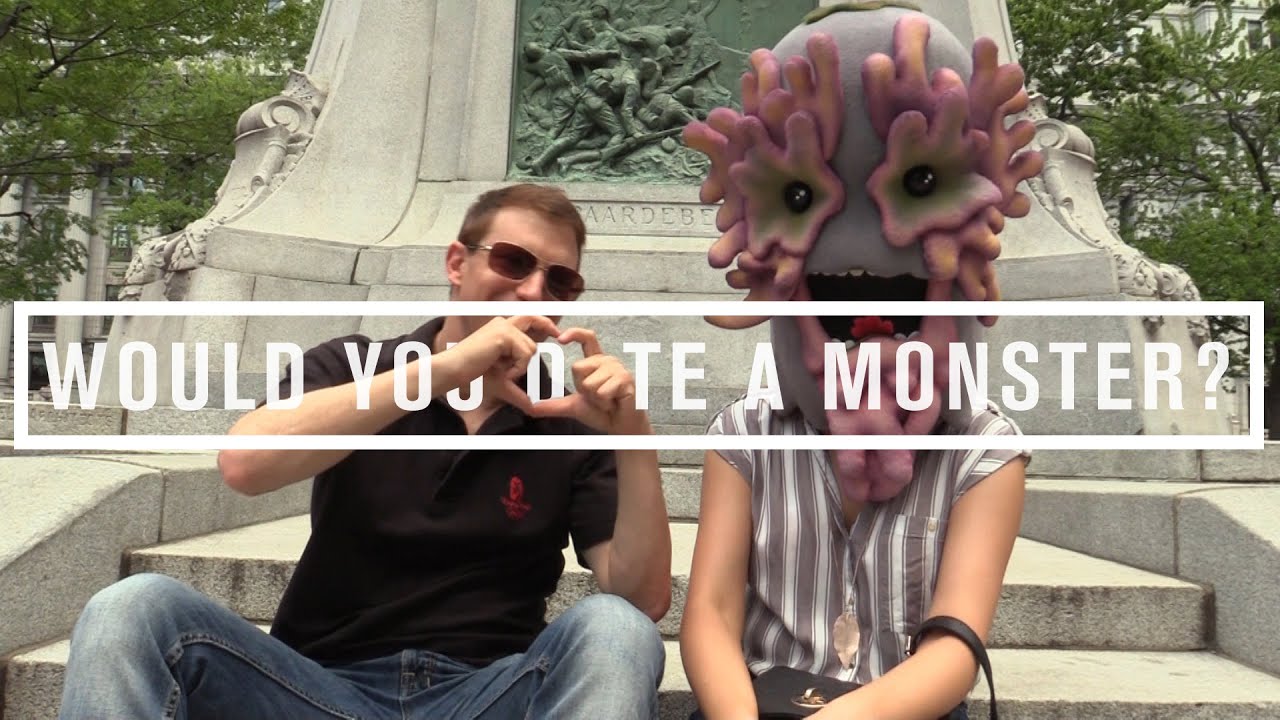 TINDER DATE WITH A MONSTER - YouTube