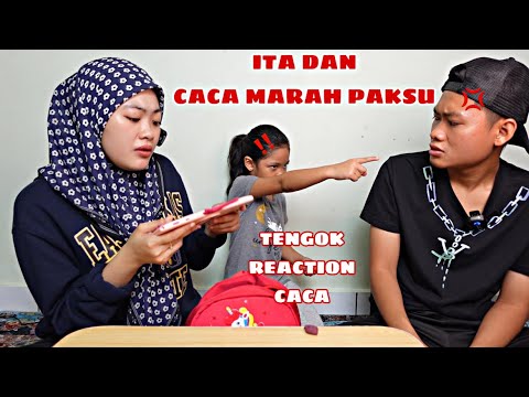 PRANK❗️ITA MARAH PAKSU SEBAB SOROKAN TABLET CACA KAT BEG SEKOLAH ,TENGOK REACTION CACA 🤣‼️