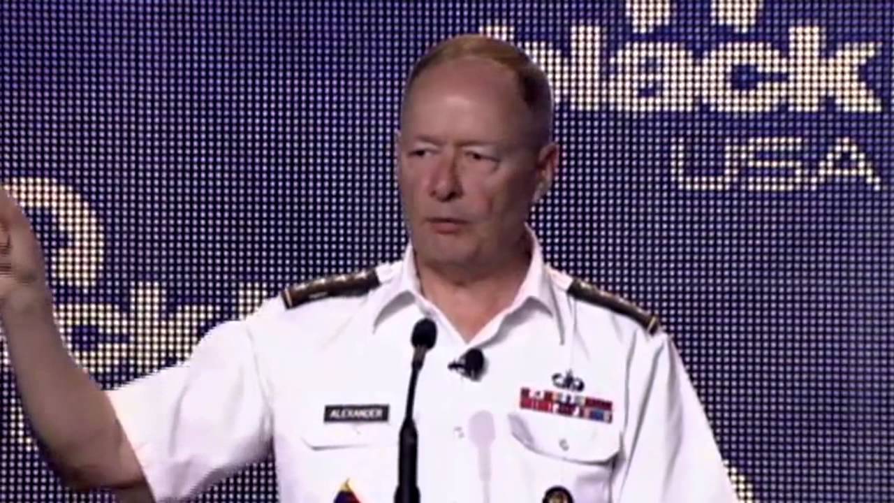 NSA Director Keith Alexander Keynote at Black Hat USA - YouTube